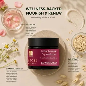DR. BOTANICALS La Rose Francaise Day Moisturiser 50milliliter