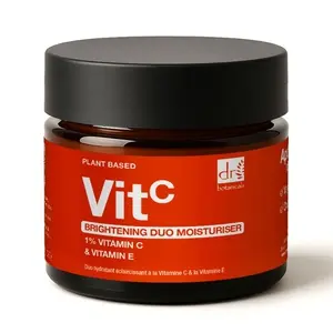 DR. BOTANICALS Brightening Duo Moisturiser With 1 Percentage Vitamin C And Vitamin E 60milliliter