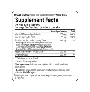 KYOLIC Immune Mushrooms Supplement Chaga