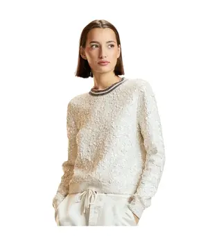 Cynthia Rowley Sequined Crewneck Pullover - Multi