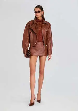 Retrofete Lykke Leather Jacket