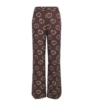 Sandro Floral Trousers