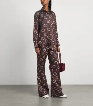 Sandro Floral Trousers