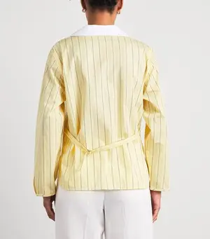 Sandro Stripe Half-placket Shirt