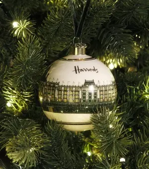 Harrods Knightsbridge Building Bauble