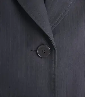 Sandro Wool-blend Stripe Slim Blazer