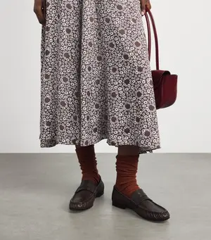 Sandro Sleeveless Printed Maxi Dress