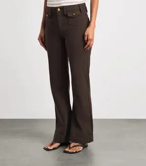 Paige Leenah Wide-leg Jeans