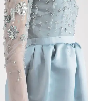 Huishan Zhang Embellished Midi Dress