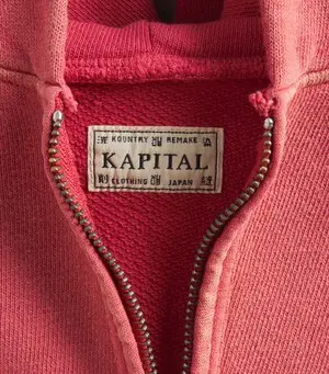 Kapital Cotton Gym Parka Zip-up Hoodie