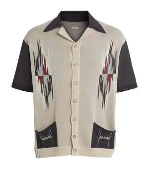 Kapital Knitted Chimayo Shirt - Beige