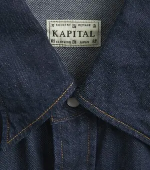 Kapital Huskey Western Denim Shirt