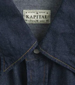 Kapital Huskey Western Denim Shirt
