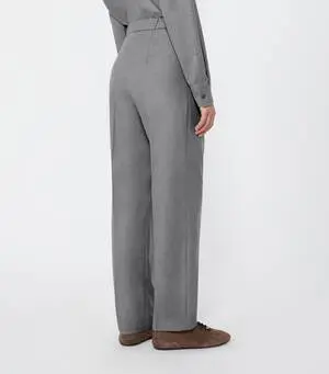 Max Mara Cashmere Drawstring Straight Trousers