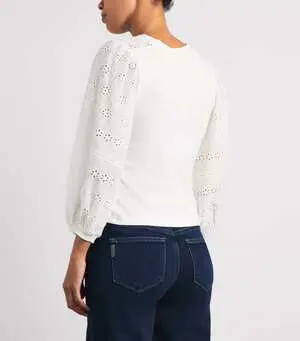 ME+EM Broderie Anglaise Blouse