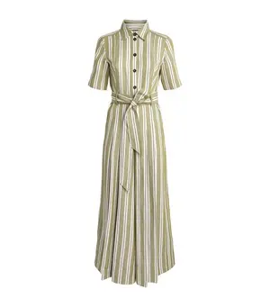 ME+EM Stripe Wide-leg Jumpsuit
