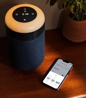 BLUEAIR Mini Restful Sunrise Clock Air Purifier