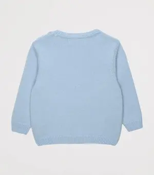 Trotters Knitted Duck And Bunny Sweater