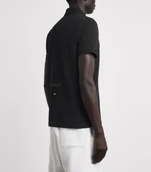 Moncler Cotton Logo Polo Shirt