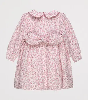 Trotters Cotton Floral Print Edie Dress With Peter Pan Collar