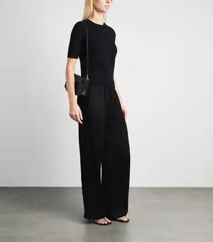 Vince Lace-trim Trousers
