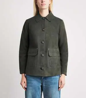 Vince Suede Barn Jacket