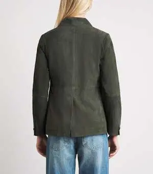 Vince Suede Barn Jacket