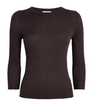 Vince Cashmere-silk Sweater - Brown