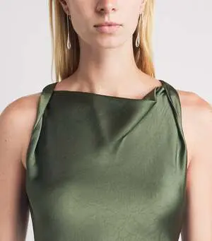 Vince Cowl-neck Maxi Dress