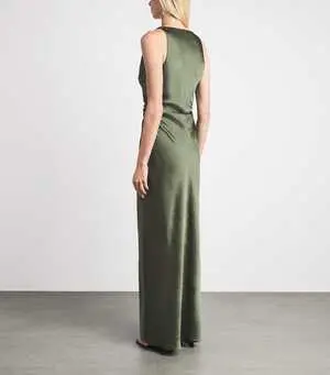 Vince Cowl-neck Maxi Dress