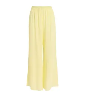 AWAY THAT DAY St Barts Wide-leg Trousers - Yellow
