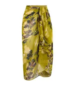 AWAY THAT DAY Santorini Sarong - Green