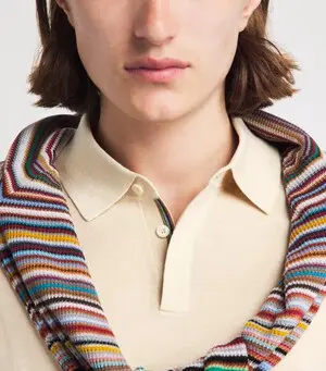 Paul Smith Merino Wool Polo Shirt