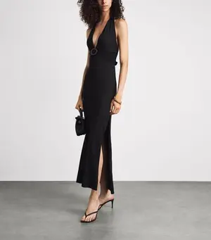 AWAY THAT DAY Mozambique Knitted Maxi Dress