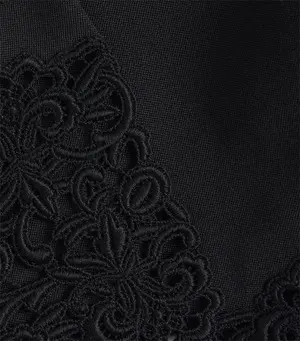 Chloé Wool Lace-embroidered Jacket