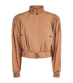 Chloé Organic Cotton Poplin Jacket