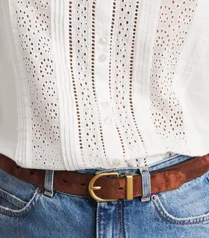 ME+EM Cotton Broderie Anglaise Blouse