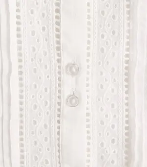 ME+EM Cotton Broderie Anglaise Blouse