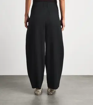 ME+EM Pleated Barrel Trousers