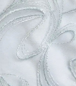 BORDELLE Embroidered Pearl Thong
