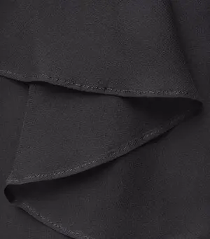 Alex Perry Silk Tiered Gown
