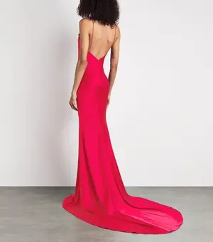 Alex Perry Silk Halterneck Gown