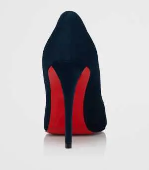 CHRISTIAN LOUBOUTIN Miss Z 100 Suede Pumps