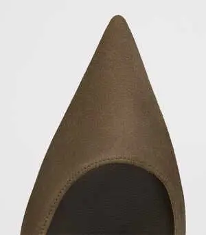 CHRISTIAN LOUBOUTIN Miss Z 80 Suede Pumps