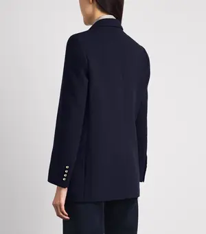 BLAZÉ MILANO Virgin Wool Double-breasted Everyday Blazer