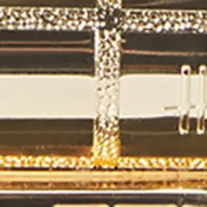 Harrods Golden Train Tree Decoration
