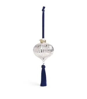 Harrods Fluted Tree Decoration - Gold
