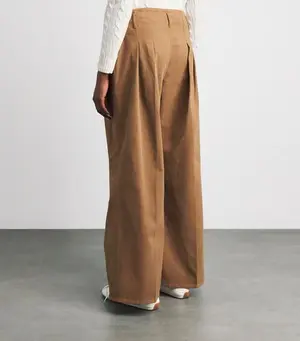 Polo Ralph Lauren Pleated Wide-leg Trousers