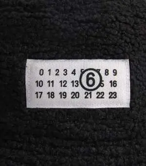 MAISON MARGIELA Bouclé Logo Patch Bucket Hat
