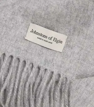 Johnstons Of Elgin Cashmere Wide Scarf